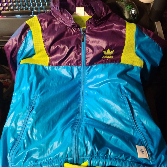 adidas | Jackets & Coats | Adidas Rain Jacket | Poshmark